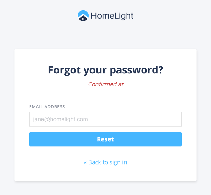 How to Sign in to HomeLight
