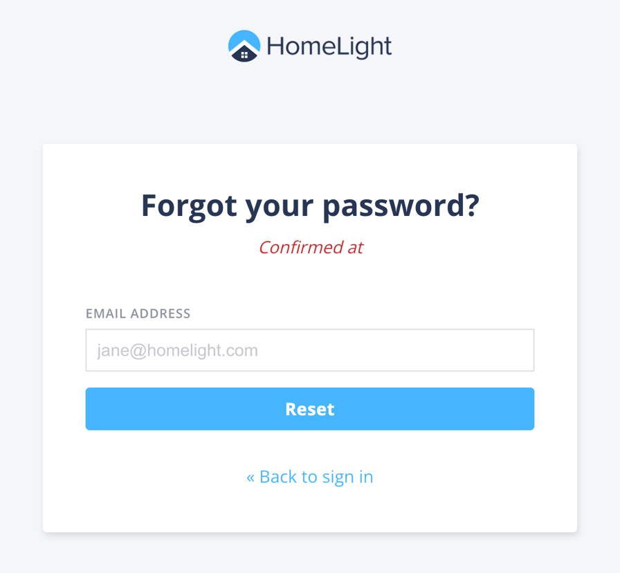 How to Sign in to HomeLight